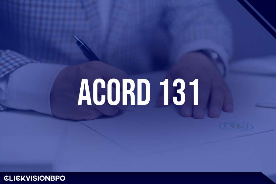 ACORD 131 – Umbrella/Excess Section in Insurance